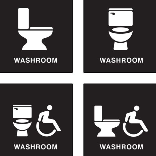 Entro develops inclusive washroom signage - Sign Media