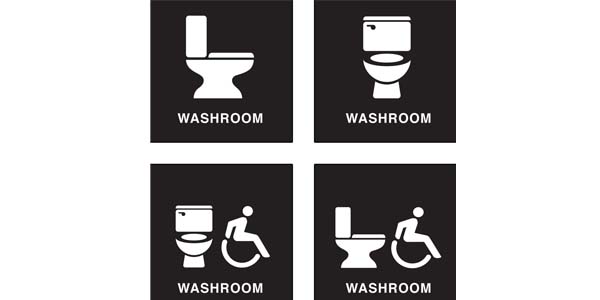 Entro develops inclusive washroom signage - Sign Media