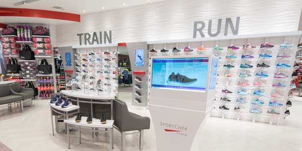 Digital signage powers first women’s-only Sport Chek store - Sign Media