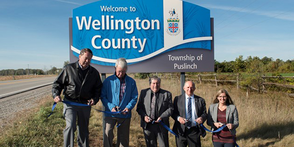 Gateway signs show way to Wellington - Sign Media