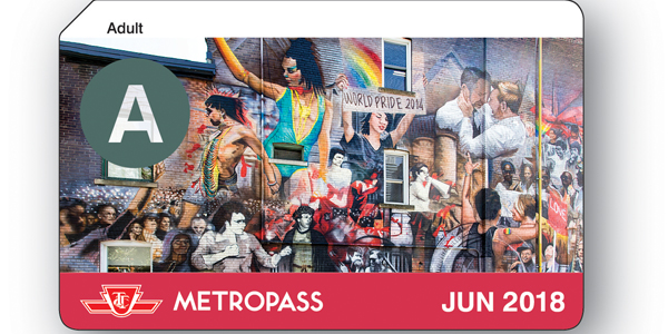 TTC June Metropass features Pride mural - Sign Media