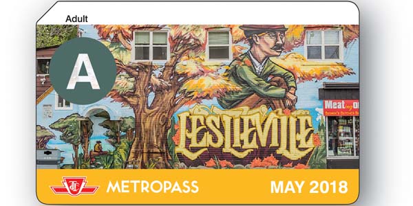 TTC May Metropass features Leslieville mural - Sign Media