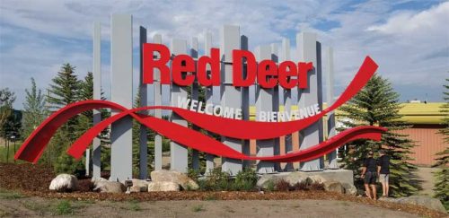 Red Deer’s Warm Welcome: Gateway signage project reflects city’s ...
