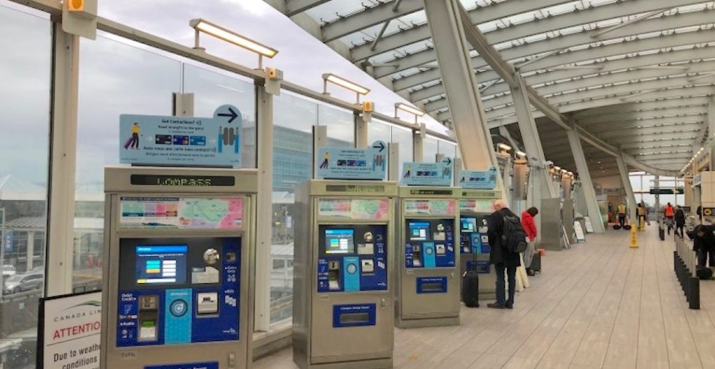 YVR Airport Station signage upgraded for tourists - Sign Media Canada