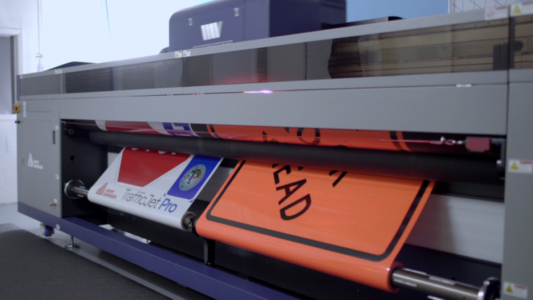 New TrafficJet Pro printer released by Stinson Owl-Lite - Sign Media Canada
