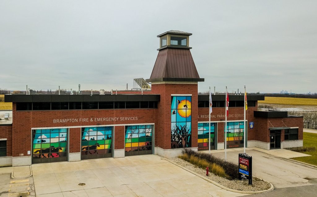 Brampton fire station gets new mural - Sign Media Canada