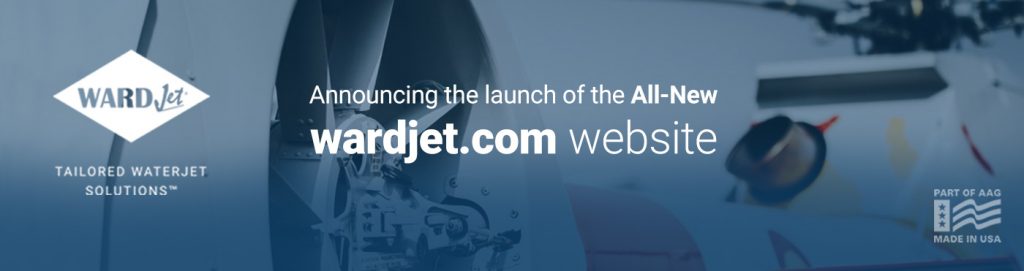 WardJet releases new website look for waterjet solutions - Sign Media ...
