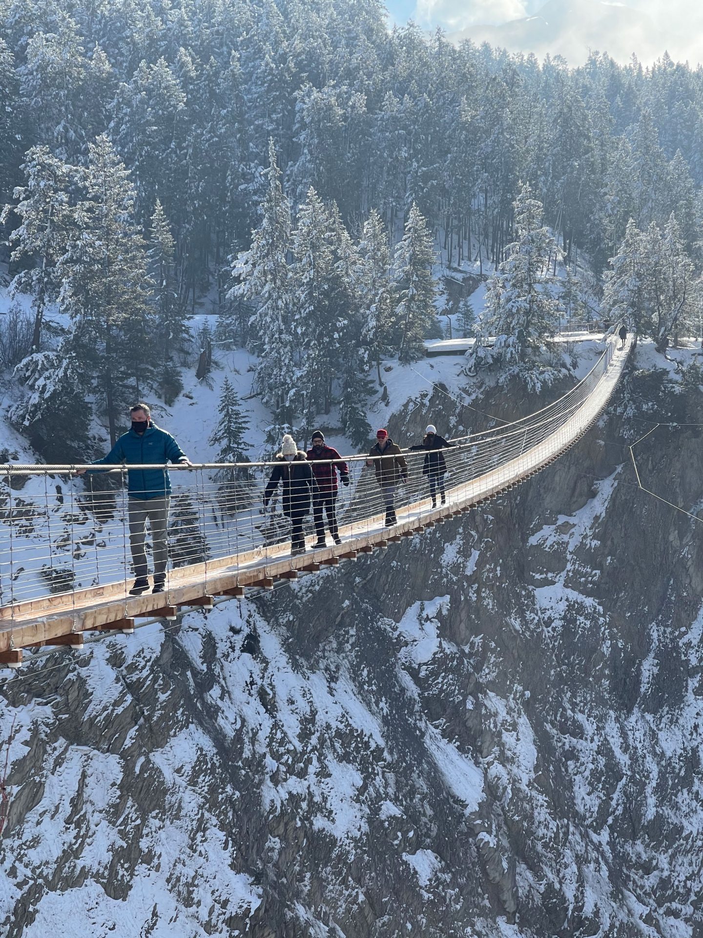Creating the signage for Canada's highest suspension bridge - Sign ...