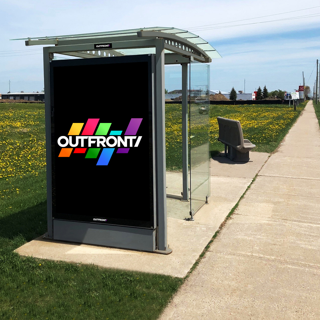 OUTFRONT Wins Advertising Bid For Barrie Ont Bus Shelters Sign OUTFRONT Wins Advertising Bid For Barrie Ont Bus Shelters Sign