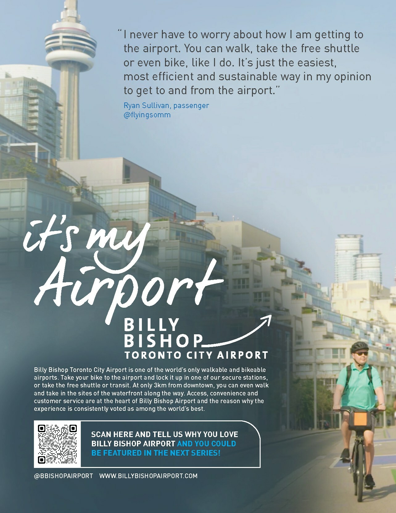 Interactive ads encourage genuine connections to Toronto's Billy Bishop ...