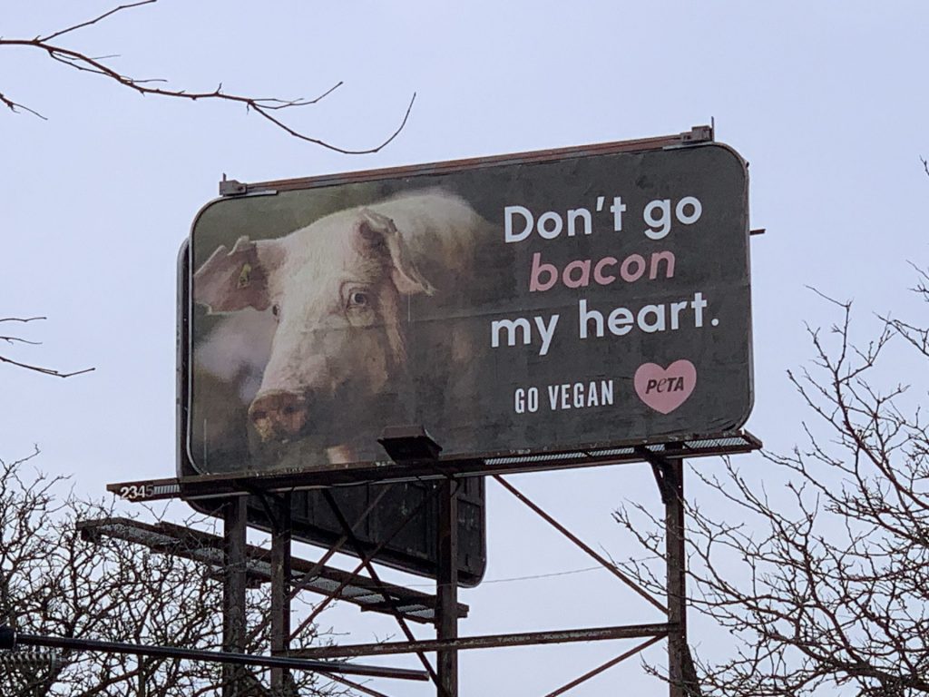 Burlington, Ont., billboards honour PETA member killed during ...