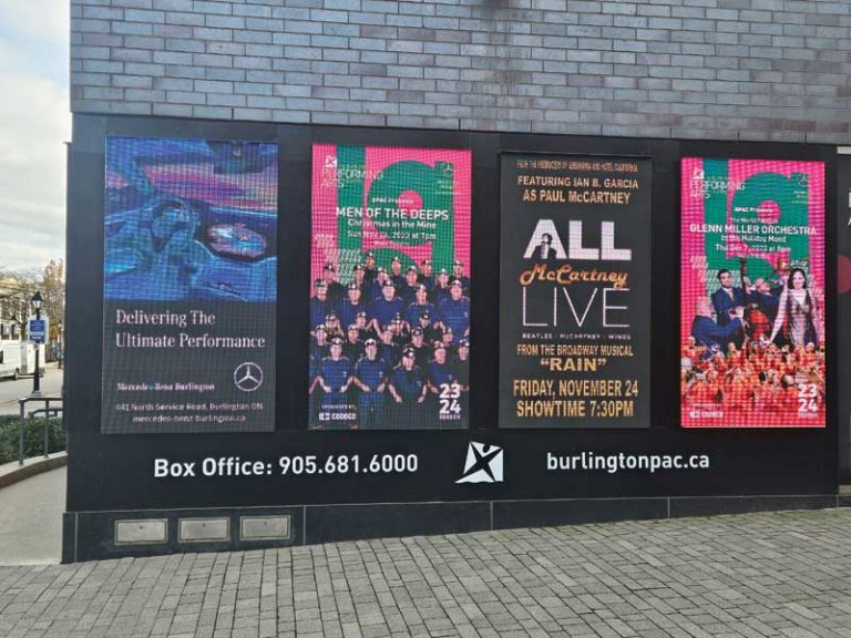 A theatrical presentation - Sign Media Canada