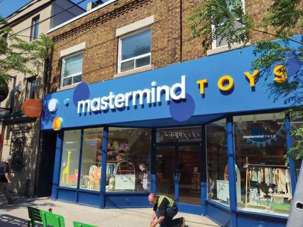 Toy Story: Renewed fun with a new sign - Sign Media Canada