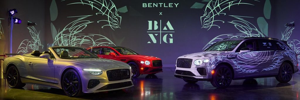 Bentley unveils car wrap visible only under UV light - Sign Media Canada