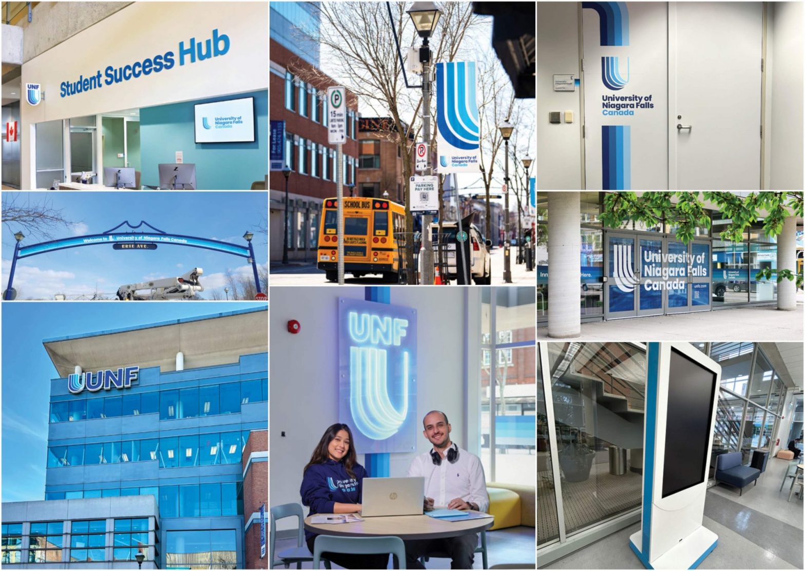 Signs of distinction at the University of Niagara Falls Canada - Sign ...