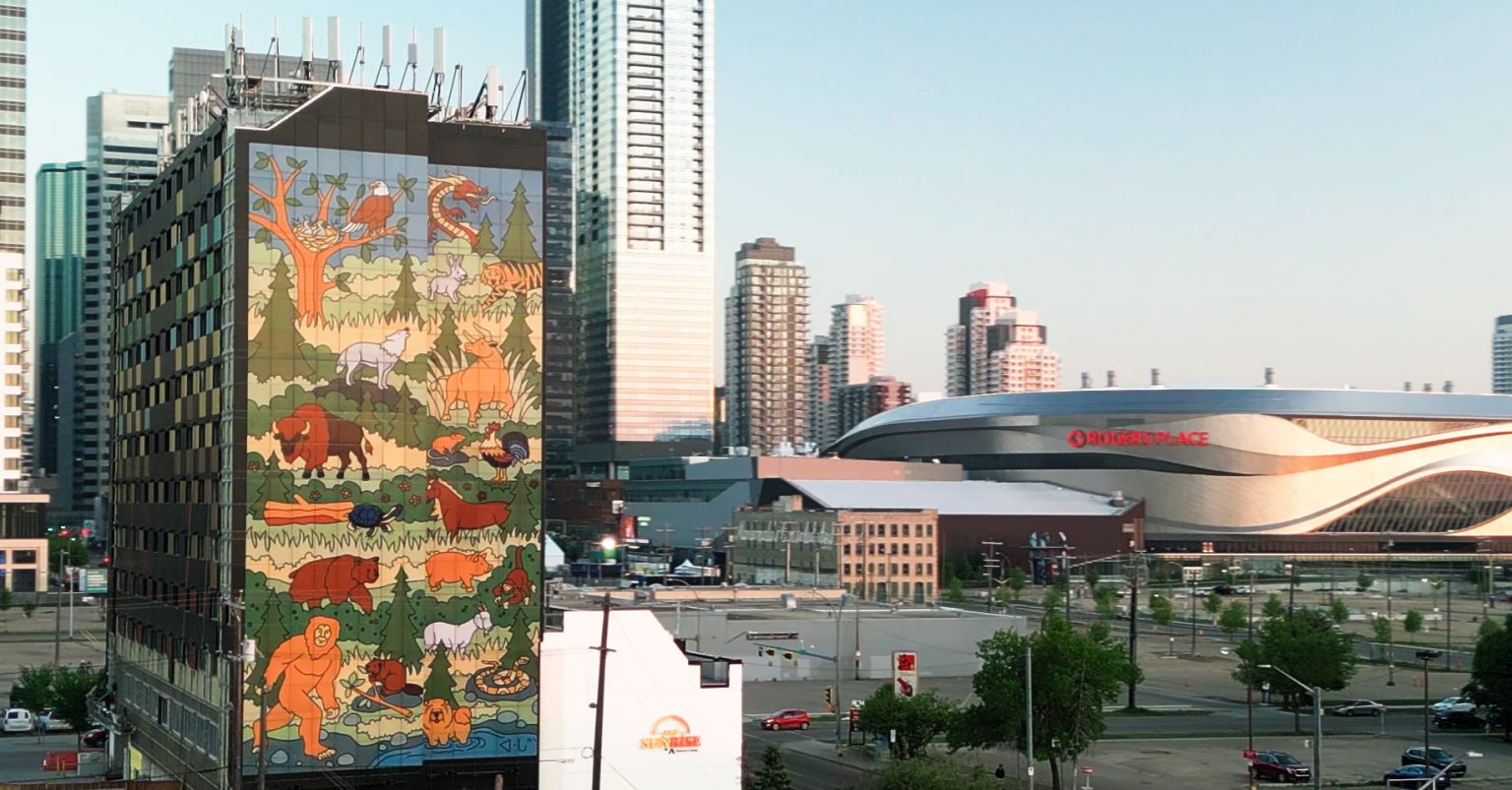 Guinness World Record set by Edmonton’s solar panel mural - Sign Media ...