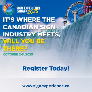 Registrations open: Sign Experience Canada heads to Niagara Falls in ...