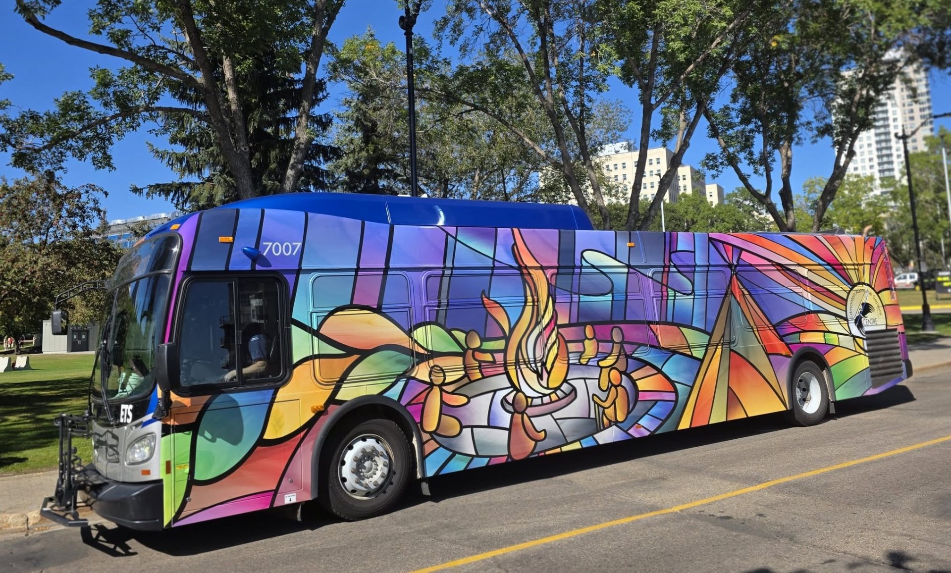 Carrying stories: New bus wrap honours Indigenous seniors in Edmonton ...